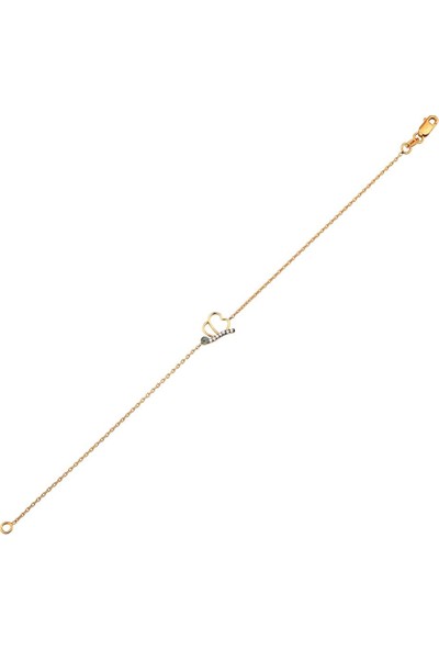 İryum Tırtıl Bileklik Pb004