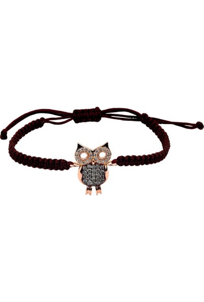 İryum Baykuş İp Bileklik Pb026