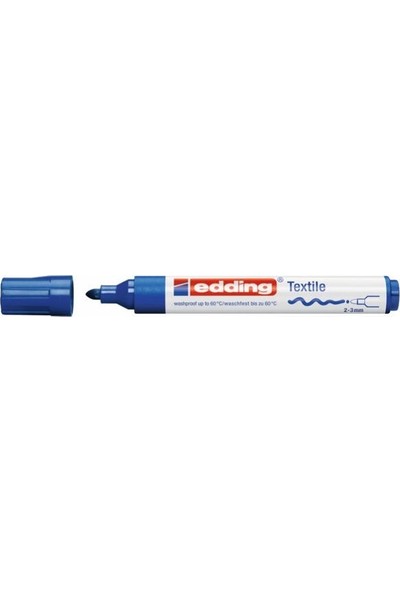 Edding 4500 Tekstil Kumaş Boyama Kalemi Blue Edding 4500 Tekstil Kumaş Boyama Kalemi Blue