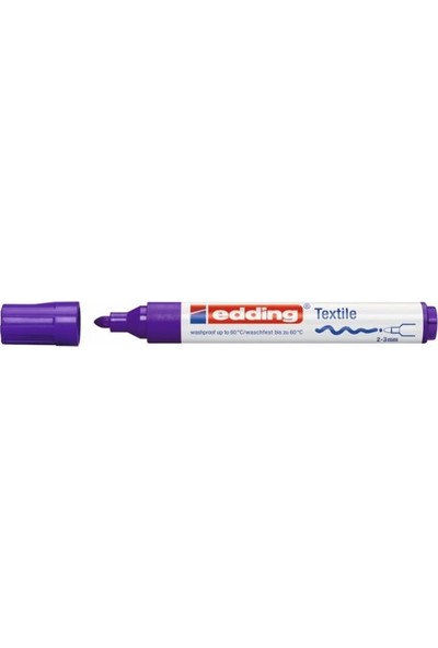 Edding 4500 Tekstil Kumaş Boyama Kalemi Violet Edding 4500 Tekstil Kumaş Boyama Kalemi Violet