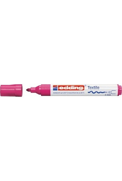 Edding 4500 Tekstil Kumaş Boyama Kalemi Carmine Red Edding 4500 Tekstil Kumaş Boyama Kalemi Carmine Red