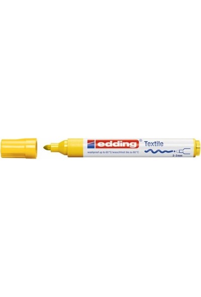 Edding 4500 Tekstil Kumaş Boyama Kalemi Yellow Edding 4500 Tekstil Kumaş Boyama Kalemi Yellow