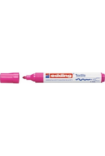 Edding 4500 Tekstil Kumaş Boyama Kalemi Neon Pink Edding 4500 Tekstil Kumaş Boyama Kalemi Neon Pink