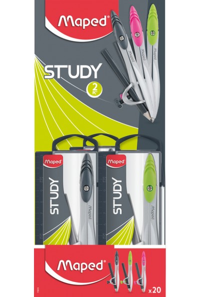 Maped Pergel Study Yüzüklü 2'li Paket 119410