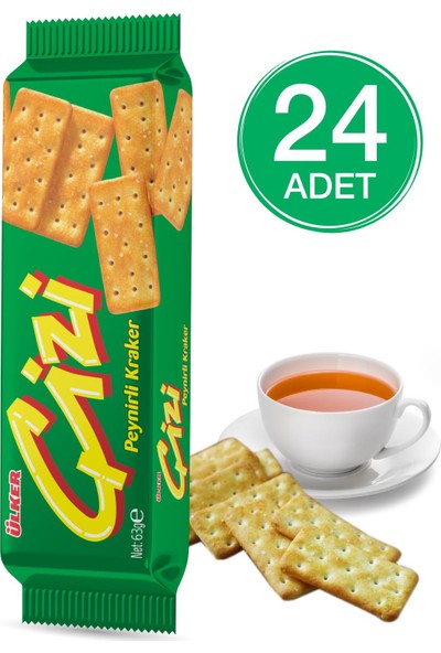 Ülker Çizi Kraker 70gr 24 Adet