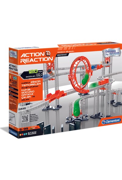 Clementoni Action & Reaction - Master Kit Clementoni Action & Reaction - Master Kit