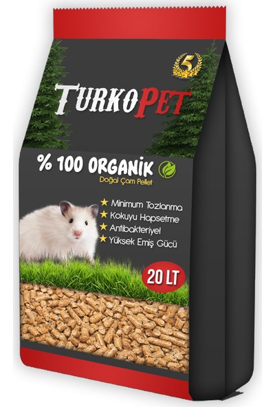 Turkopet Hamster Taban Malzemesi 20 l