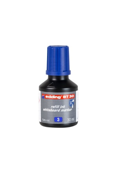 Edding Beyaz Tahta Mürekkebi 30 Ml E-Bt30 Mavi
