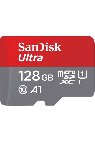 SanDisk Ultra 128GB microSDXC UHS-I Hafıza Kartı SDSQUAR-128G-GN6MN SanDisk Ultra 128GB microSDXC UHS-I Hafıza Kartı SDSQUAR-128G-GN6MN