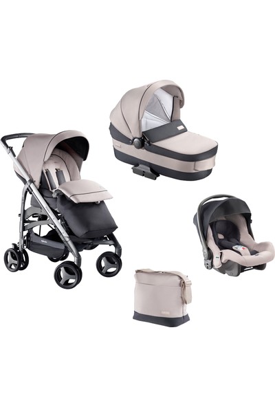 Inglesina Zippy Pro 4'lü Set Ürünleri - Granito Inglesina Zippy Pro 4'lü Set Ürünleri - Granito