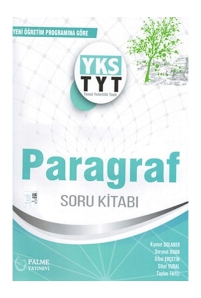 Palme Yayıncılık TYT Paragraf Soru Kitabı