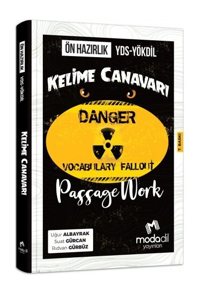 Passagework YDS-YÖKDİL Ön Hazırlık Kelime Canavarı Modadil Yayınları - Rıdvan Gürbüz - Suat Gürcan Passagework YDS-YÖKDİL Ön Hazırlık Kelime Canavarı Modadil Yayınları - Rıdvan Gürbüz - Suat Gürcan