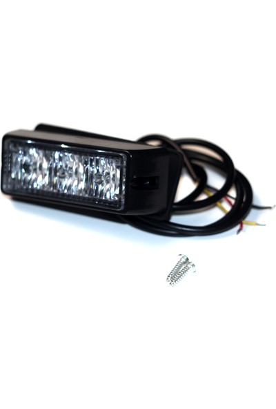 Knmaster Strobe Çakarlı İkaz Fren Stop Lambası Kırmızı Km1160 Knmaster Strobe Çakarlı İkaz Fren Stop Lambası Kırmızı Km1160