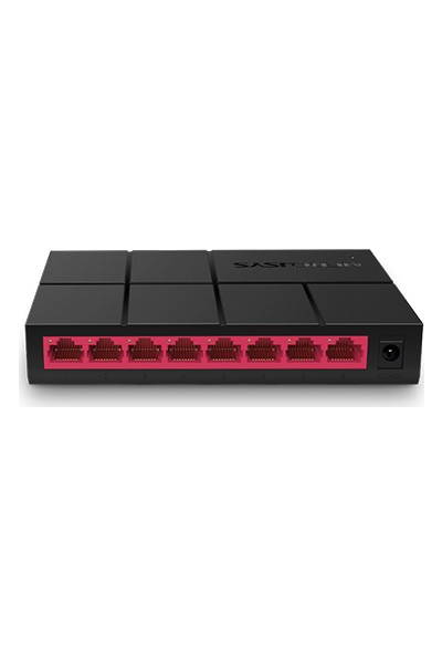 Mercusys MS108G 8-Port 10/100/1000Mbps Masaüstü Switch Mercusys MS108G 8-Port 10/100/1000Mbps Masaüstü Switch