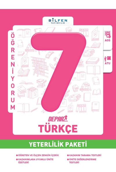 Bilfen Yayınları 7. Sınıf Türkçe Depar Kazanım Tarama Testleri
