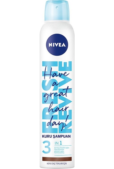 Nivea Kuru Sampuan Koyu Ton 200ml Nivea Kuru Sampuan Koyu Ton 200ml