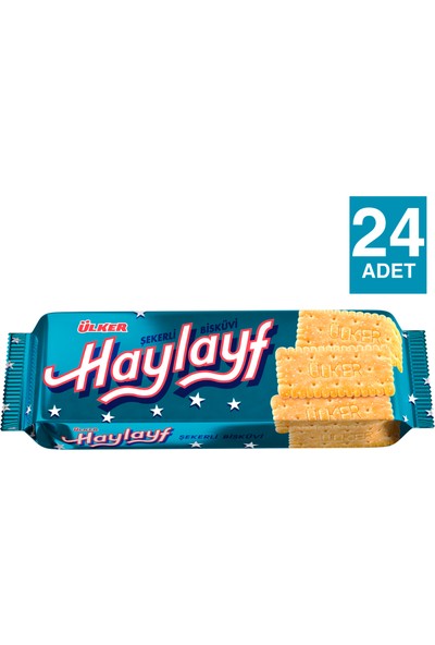 Ülker Haylayf Bisküvi 64 gr x 24