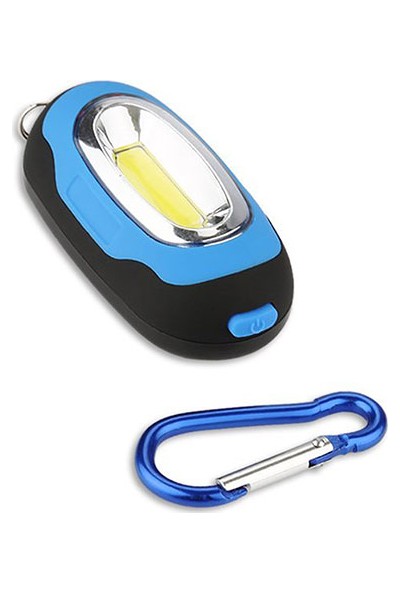 Eyfel EF-F54 Cob LED 2XCR2032 Pilli Anahtarlık El Feneri