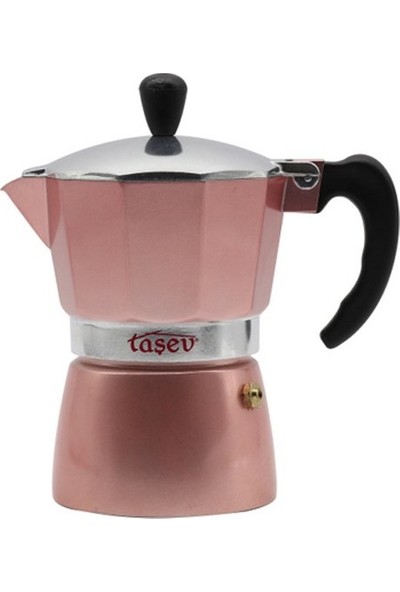 Bambum Taşev Mopink 3 Fincan Moka Pot