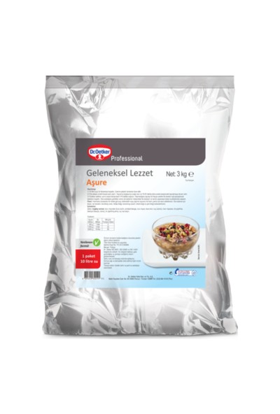 Dr.oetker Profesyonel Aşure 3 kg Dr.oetker Profesyonel Aşure 3 kg