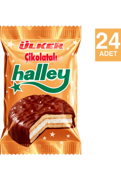 Ülker Çikolatalı Halley 30 gr 24'Lü Set