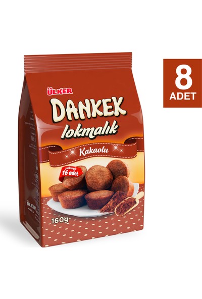 Dankek Lokmalık Kakaolu 160 gr x 8 Dankek Lokmalık Kakaolu 160 gr x 8