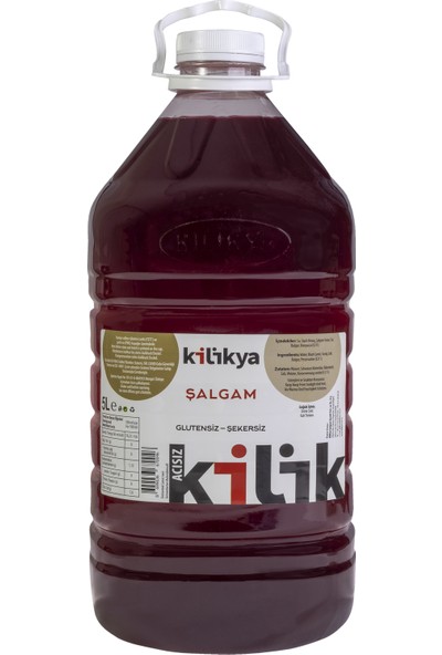 Kilikya Şalgam 5 lt Pet Acısız (Kolide 4'lü) Kilikya Şalgam 5 lt Pet Acısız (Kolide 4'lü)