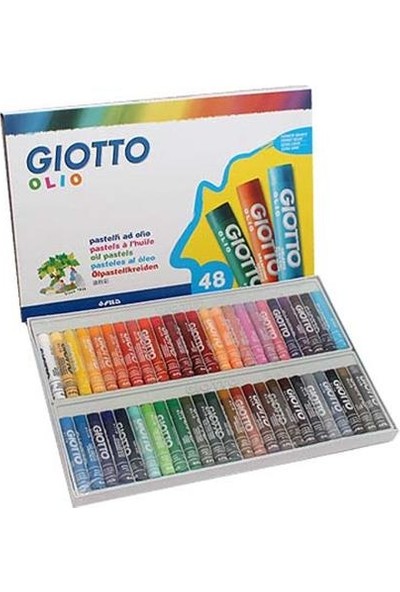 Giotto Olio - Yağlı Pastel (Silindir) 48 Renk Giotto Olio - Yağlı Pastel (Silindir) 48 Renk