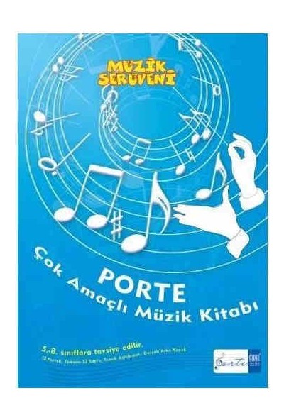 Porte Çok Amaçlı Müzik Defteri 5. - 8. Sınıf Arası (Portemem Müzik Serüveni)