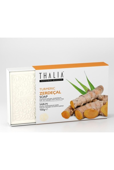 Thalia Yatıştırıcı & Leke Karşıtı Zerdeçal Özlü Doğal Katı Sabun - 150 gr