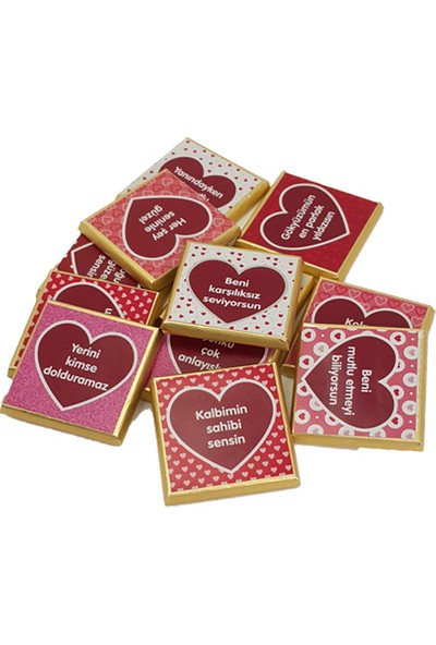 Chavin Seni Seviyorum Çünkü Madlen Çikolata 12' li CIN135 Chavin Seni Seviyorum Çünkü Madlen Çikolata 12' li CIN135