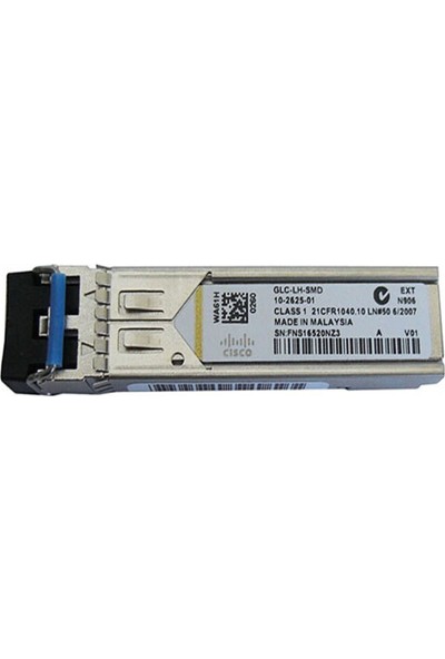Cisco GLC-LH-SMD 1000BASE-LX/LH SFP Transceiver Module, MMF 1310nm, DOM Cisco GLC-LH-SMD 1000BASE-LX/LH SFP Transceiver Module, MMF 1310nm, DOM