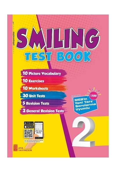 Ata Yayıncılık 2.Sınıf Smiling Test Book Ata Yayıncılık 2.Sınıf Smiling Test Book