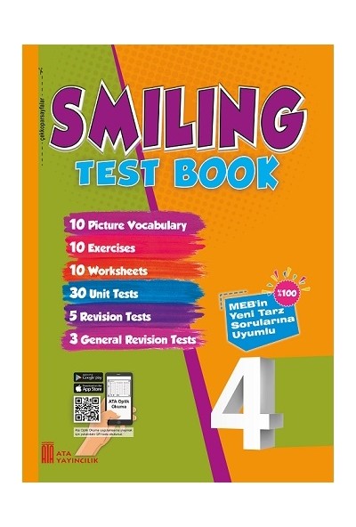 Ata Yayıncılık 4.Sınıf Smiling Test Book Ata Yayıncılık 4.Sınıf Smiling Test Book