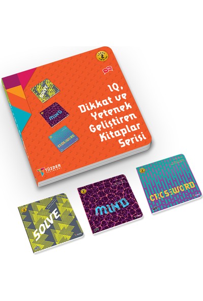 IQ Dikkat ve Yetenek Geliştiren Kitaplar Serisi Level 2 (7-8-9 Yaş) (3 Kitap Takım) IQ Dikkat ve Yetenek Geliştiren Kitaplar Serisi Level 2 (7-8-9 Yaş) (3 Kitap Takım)