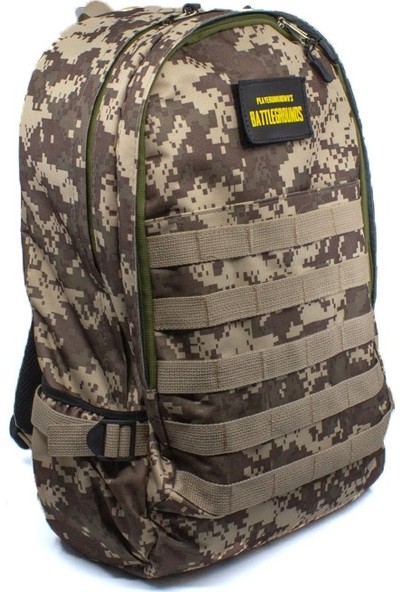 Gamerloot Kamuflaj Model Pubg 3. Seviye Sırt Çantası (Büyük Boy)
