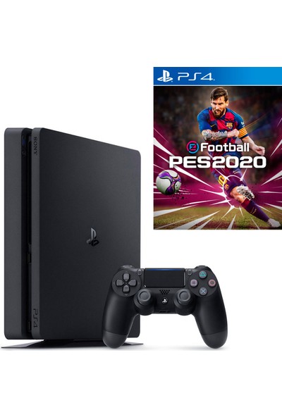 Sony Playstation 4 Slim 1 TB Oyun Konsolu + PS4 Pes 2020 Oyun