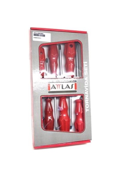 Attlas Tornavida Seti 7 Parça Ht1106