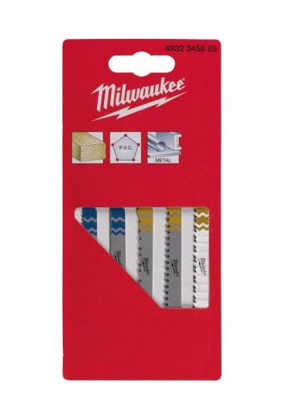 Milwaukee Dekupaj Bıçağı Karısık Set 5 Lı
