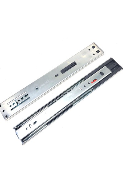 Samet Teleskopik Bilyalı Ray 46X300 Frenli Samet Teleskopik Bilyalı Ray 46X300 Frenli