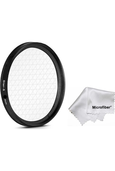 Tianya Tianya 77 mm Star Yıldız 8 Noktalı Efekt Filtre