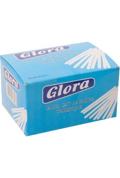 Glora Tahta (Ahşap) Çay ve Kahve Karıştırıcı 750'LI x 3 Adet Set Glora Tahta (Ahşap) Çay ve Kahve Karıştırıcı 750'LI x 3 Adet Set