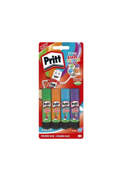 Prıtt Raınbow Stıck Yapıştırıcı 4X10 gr Prıtt Raınbow Stıck Yapıştırıcı 4X10 gr