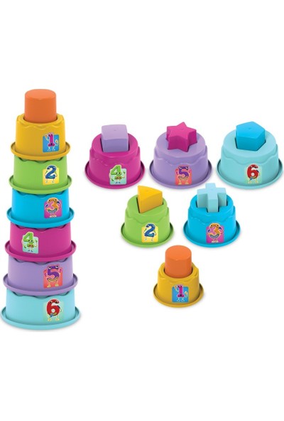 Dede 12 Parça Silindir Kule Bultak 4653