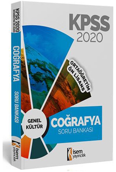 İsem 2020 KPSS Ortaöğretim Ön Lisans Coğrafya Tamamı Çözümlü Soru Bankası İsem Yayıncılık İsem 2020 KPSS Ortaöğretim Ön Lisans Coğrafya Tamamı Çözümlü Soru Bankası İsem Yayıncılık
