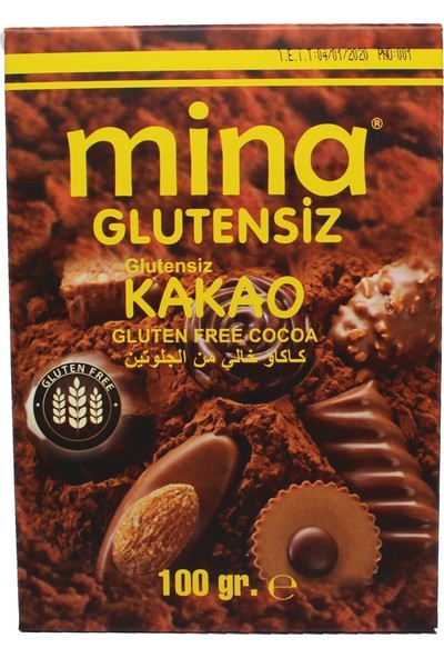 Mina Glutensiz Kakao 100 gr