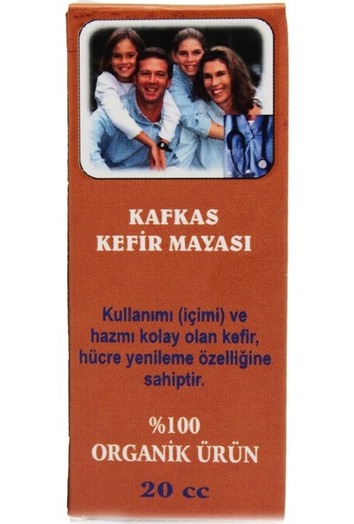 Kafkas Kefir Mayası 20 Cc Kafkas Kefir Mayası 20 Cc