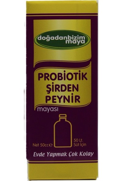 Doğadan Bizim Probiotik Şirden Peynir Mayası Doğadan Bizim Probiotik Şirden Peynir Mayası