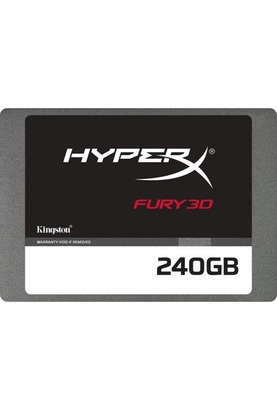 Kingston HyprX Fury 3D 240GB 500-500MB/s 2.5 Kingston HyprX Fury 3D 240GB 500-500MB/s 2.5
