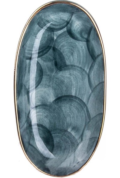 Marianna Bulut Minik Boy Kayık Tabak Turkuaz Marianna Bulut Minik Boy Kayık Tabak Turkuaz